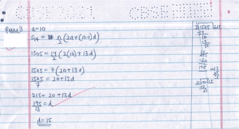 Unlock The Secrets Of CBSE Class 10 Maths Toppers With Their Answer ...