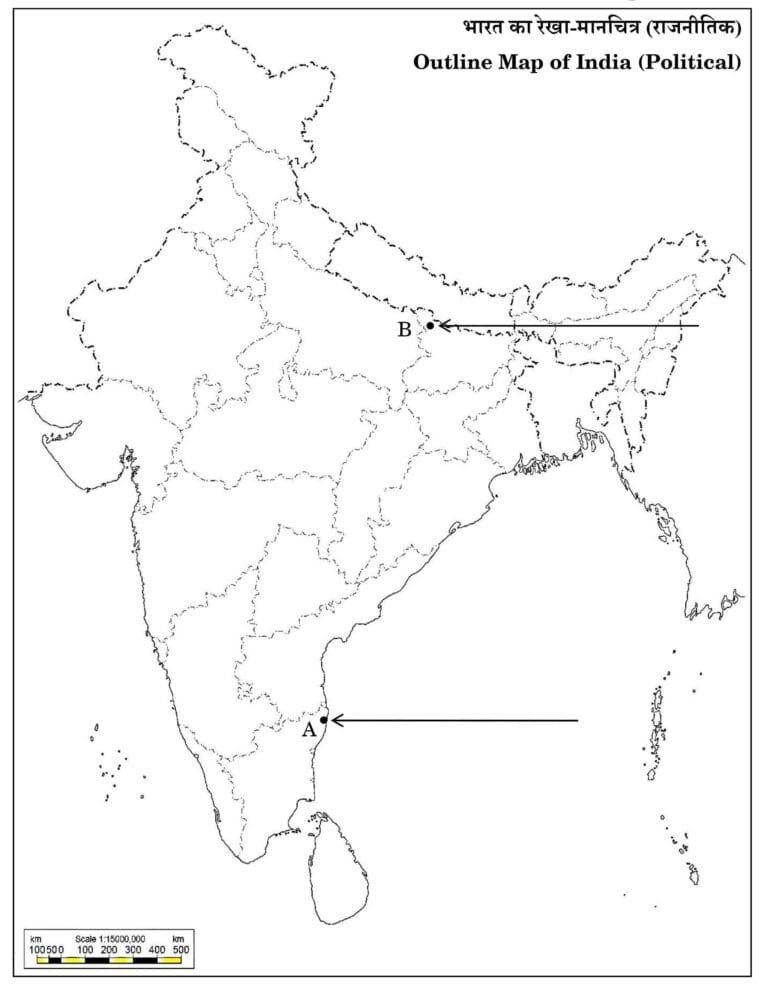 Map Items For CBSE Class 10 SST 2026-27 - CBSE Guidance