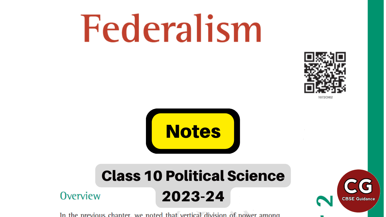 Federalism Class 10 Notes For Clear Understanding CBSE Guidance federalism-class-10-notes-for-clear-understanding-cbse-guidance