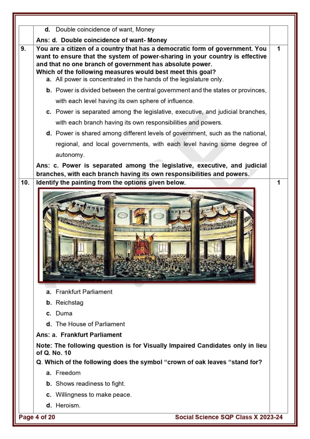 Practice Makes Perfect: CBSE Class 10 Social Science Sample Paper 2023 ...