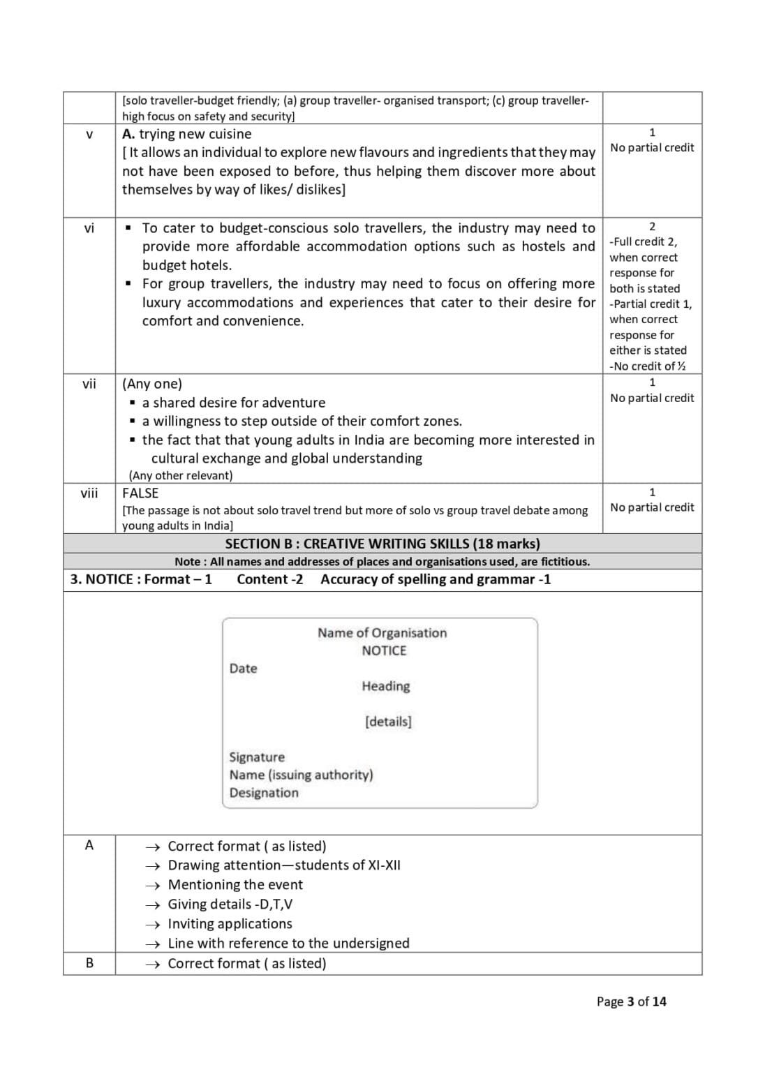 CBSE Class 12 English Sample Paper 2023-24 With Solutions - CBSE Guidance