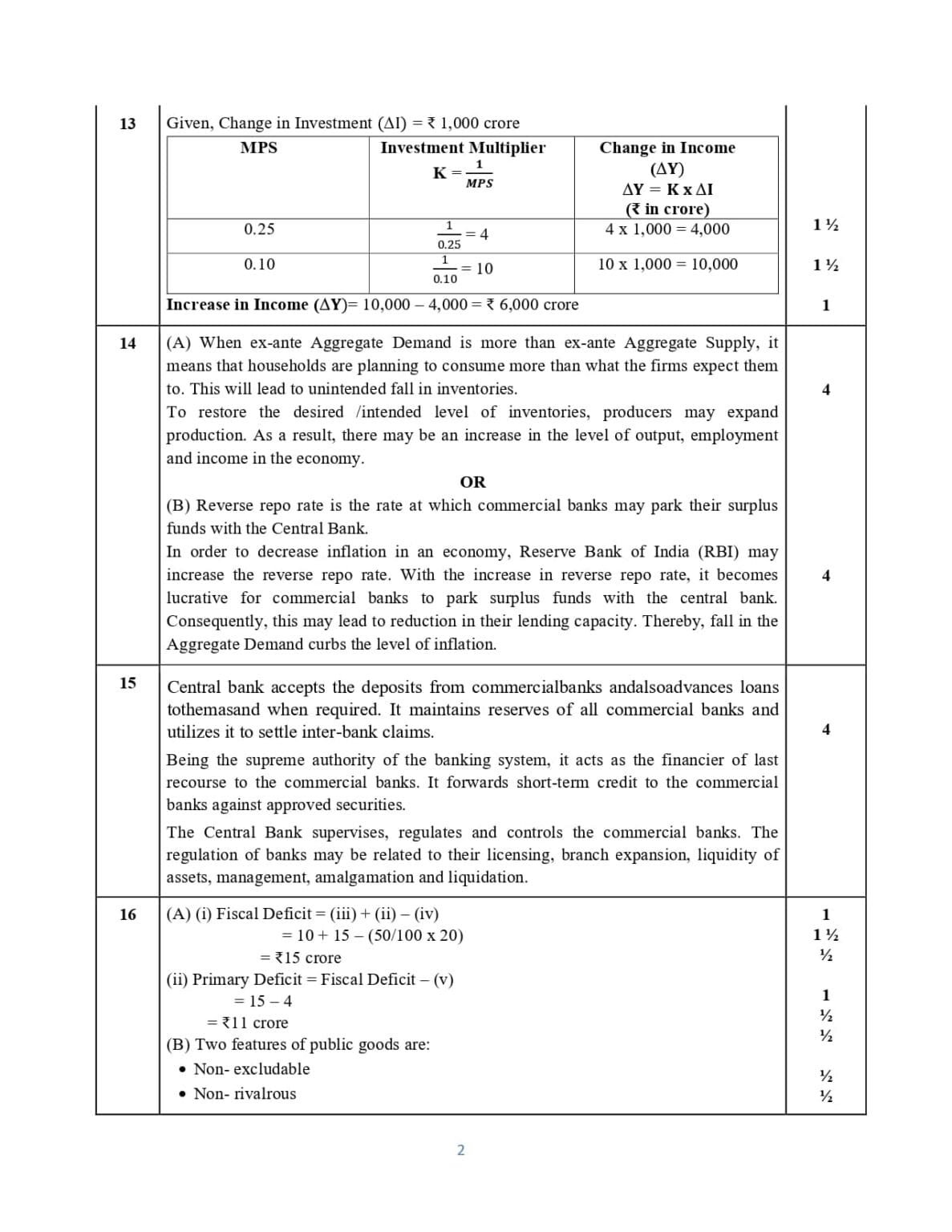 2024-25 Class 12 Economics Sample Paper: Your Roadmap To Success - CBSE ...