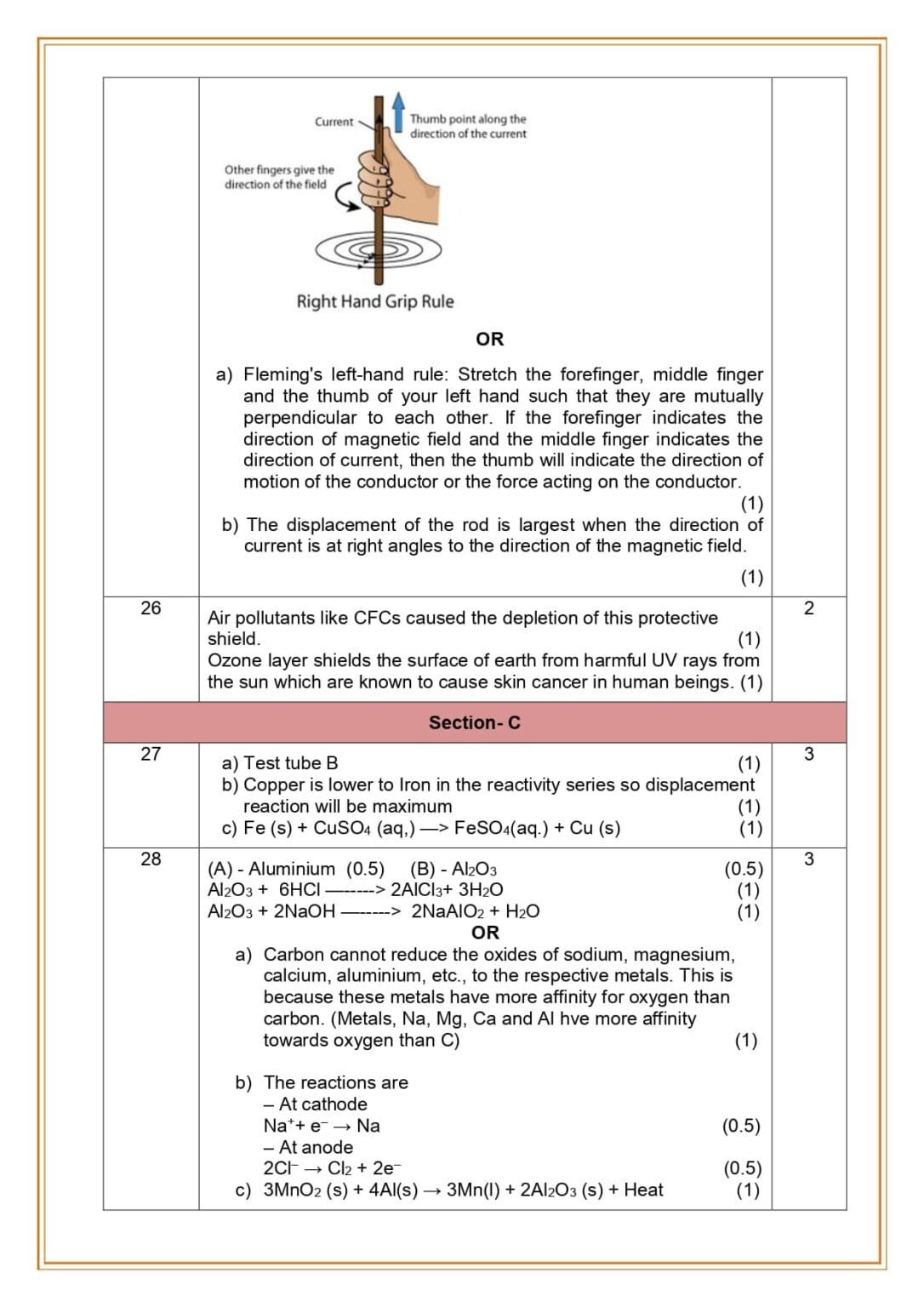Stress-Free Science Prep: Download Class 10 Sample Paper Solutions! - CBSE Guidance