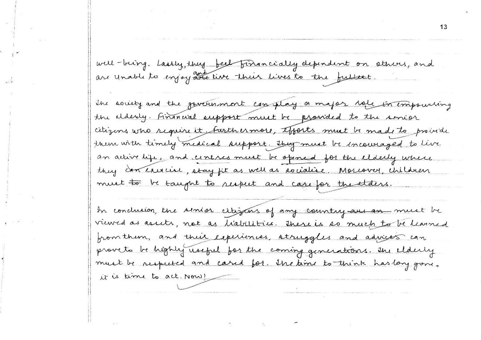 Class 12 English 2023 Topper's Answers Sheet (Must See 2025 Students ...