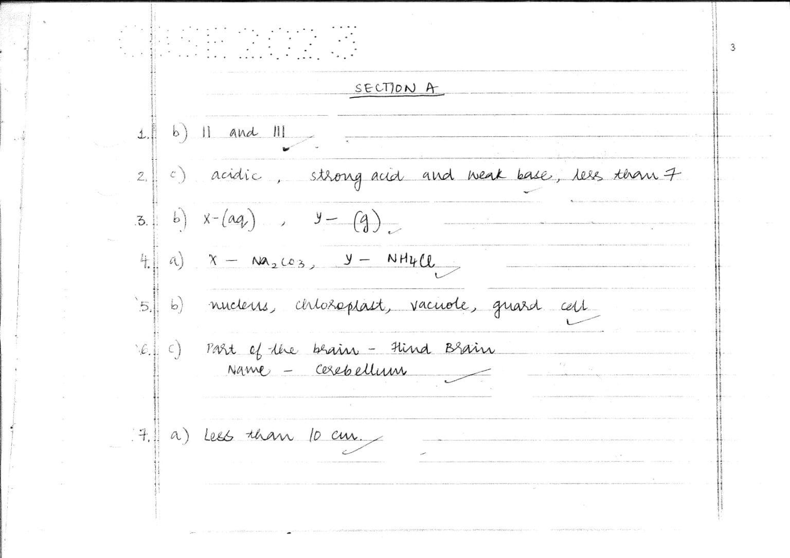 Learn Like A Topper: Analyze The 2023 Class 10 Science Topper's Answer ...