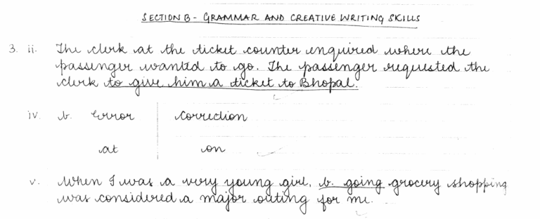 Inside The Mind Of A Topper 🥇: Class 10 English 2023 Topper's Answer ...
