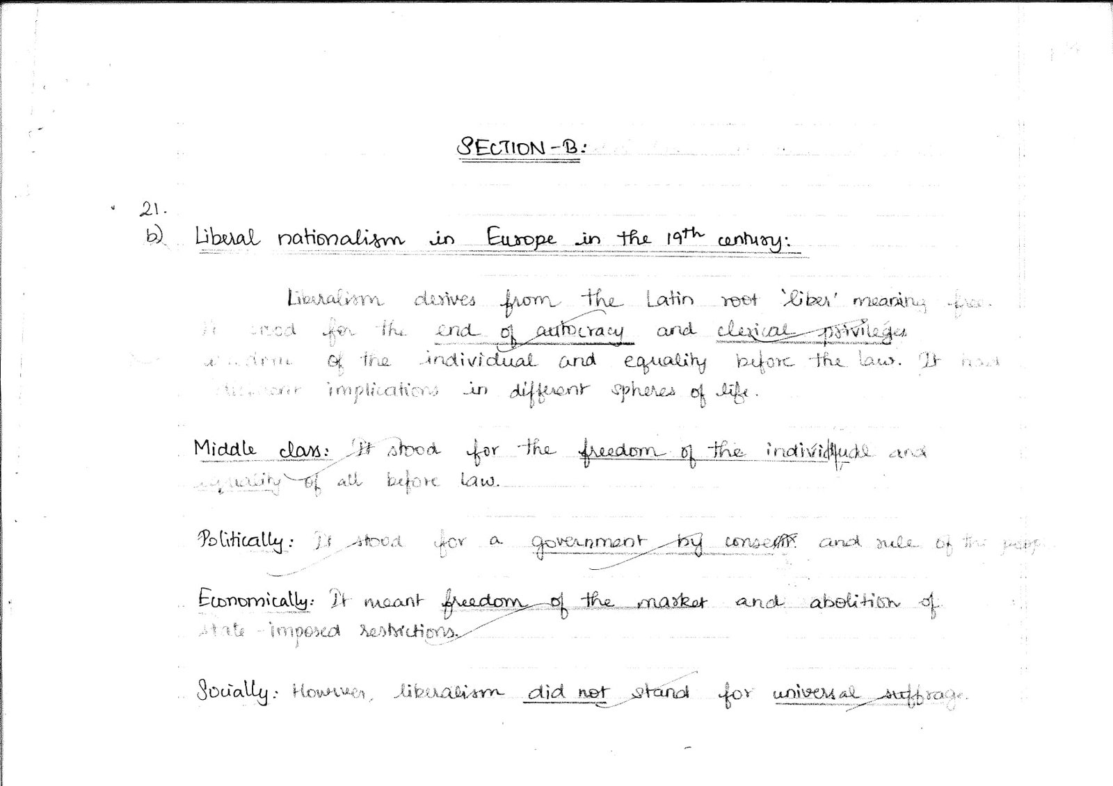 CBSE Class 10 Social Science 2023 Topper's Answer Sheet: SST Made Easy ...