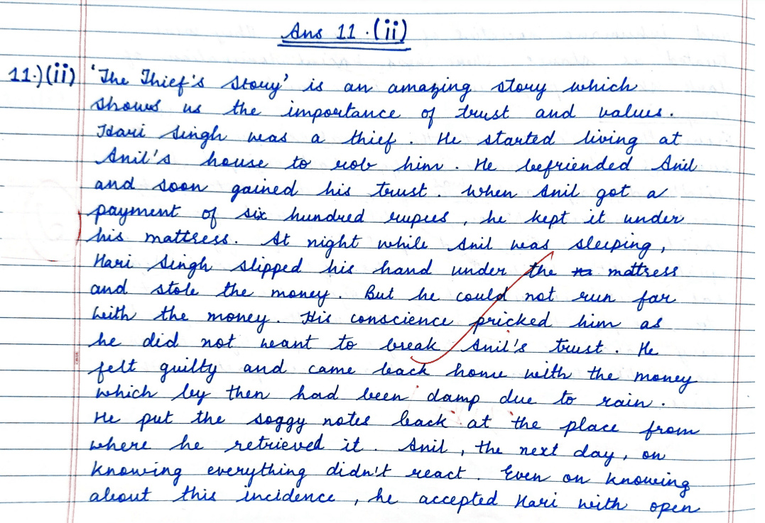 CBSE Class 10 English Topper’s Answer Sheet 2024 – Complete Question ...