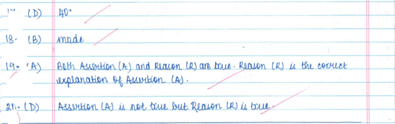 CBSE Class 10 Maths Topper Answer Sheet 2024 PDF Download