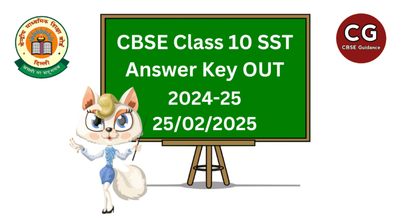 CBSE Class 10 Social Science (SST) Answer Key 2025 – Download PDF & Exam Analysis - CBSE Guidance