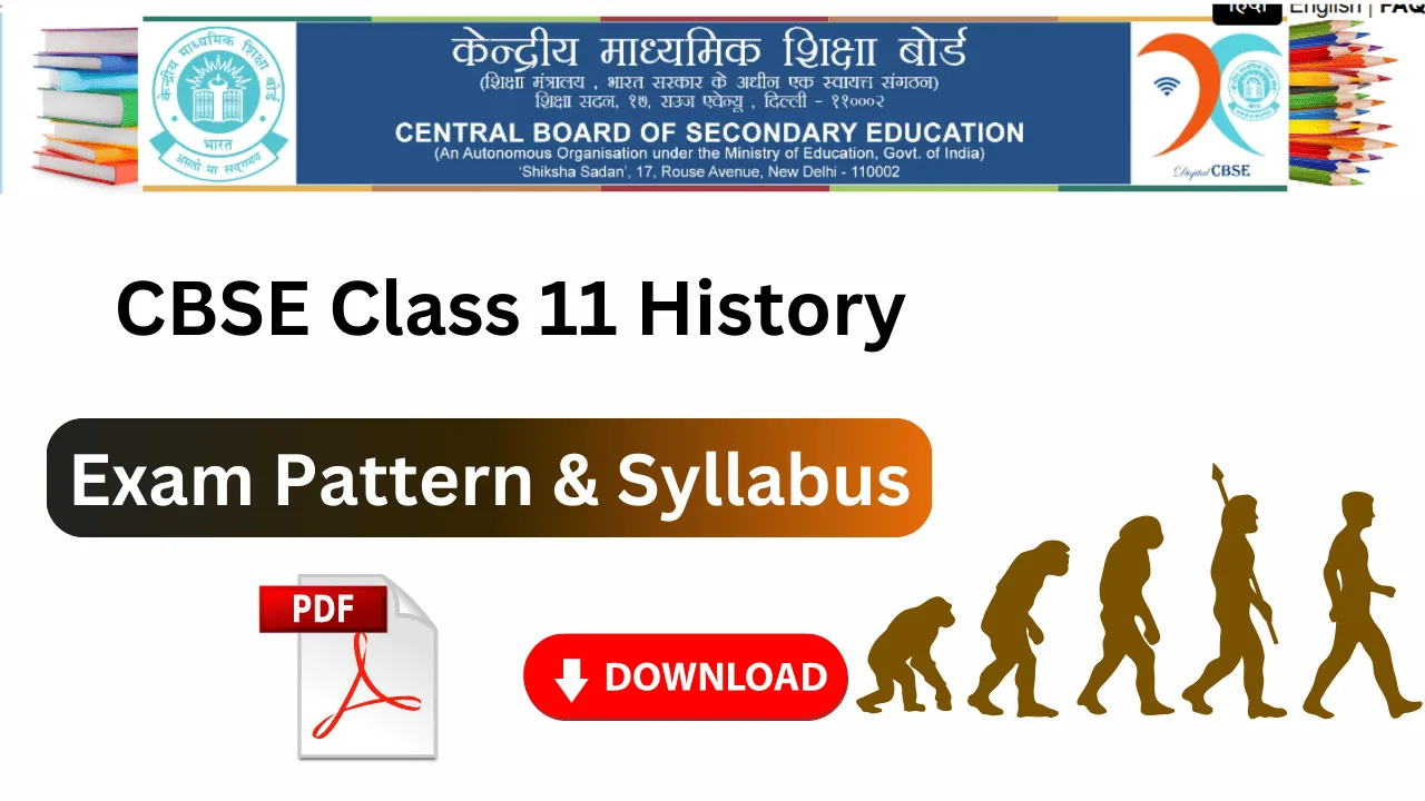 CBSE Class 11 History Syllabus 2025-26: Download PDF & Full Exam ...