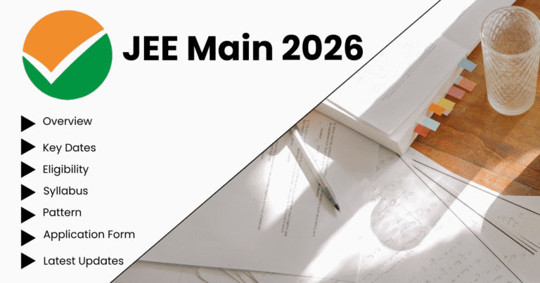 JEE Main 2026 Overview – Dates, Eligibility, Syllabus, Pattern ...
