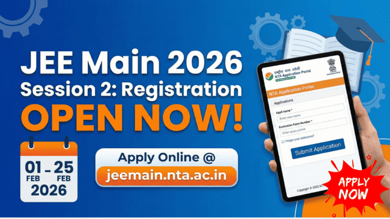 Jee Main 2026 Session 2 Registration Started Apply Online Jeemain