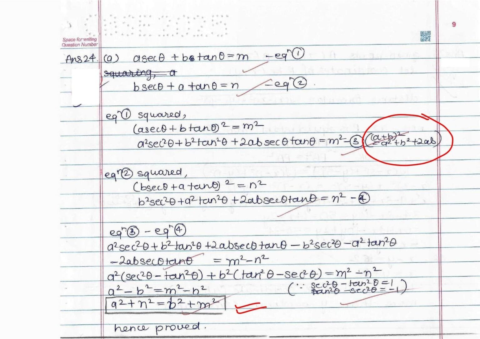 CBSE Class 10 Maths Topper Answer Sheet 2025: How To Score 100/100 (PDF ...
