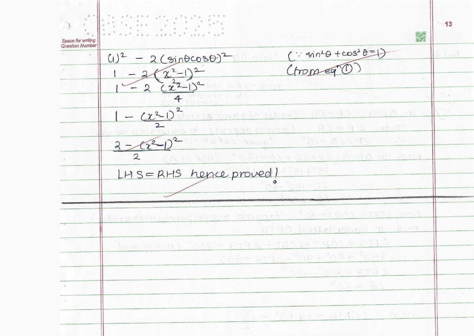 CBSE Class 10 Maths Topper Answer Sheet 2025: How To Score 100/100 (PDF ...