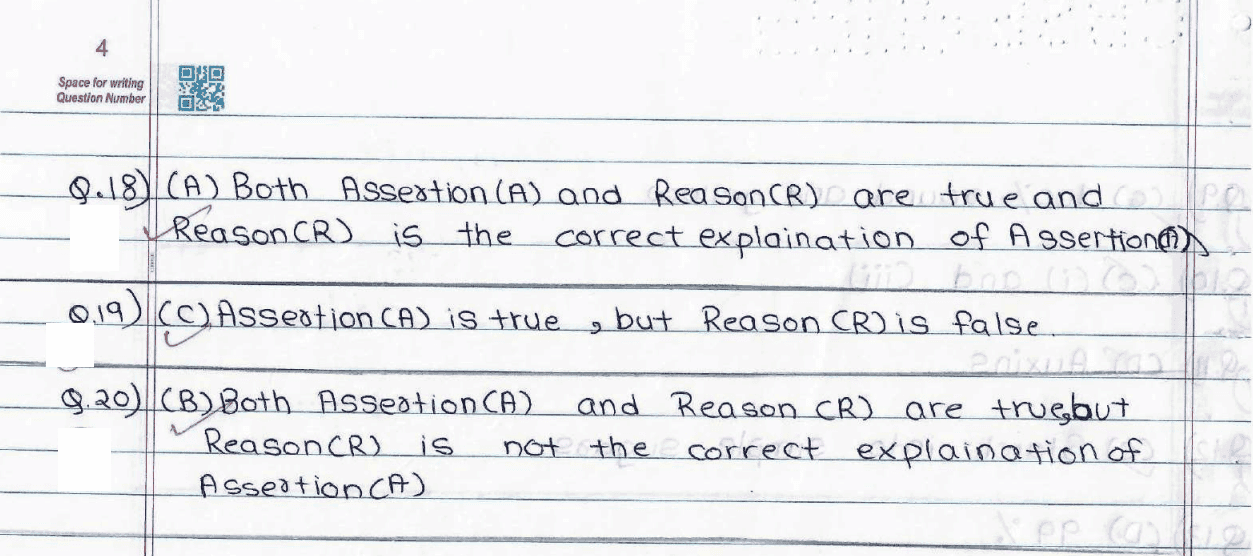 Score 80/80: CBSE Class 10 Science Topper Answer Sheet 2025 PDF ...
