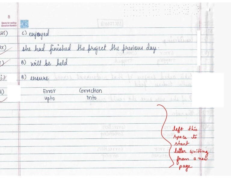 CBSE Class 10 English Topper Answer Sheet 2025 (Official PDF): Question ...